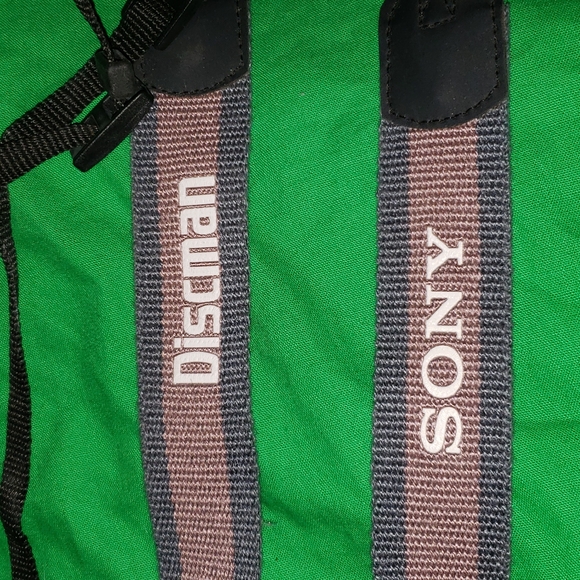 Sony | Portable Audio & Video | Vintage Sony Discman Strap Blue | Poshmark